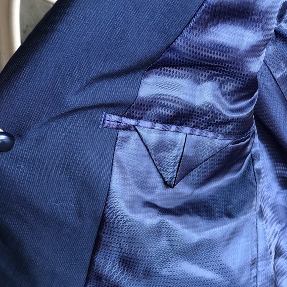 Andrew Fezza | Suits & Blazers | Slim Fit Mens Blue Blazer | Poshmark